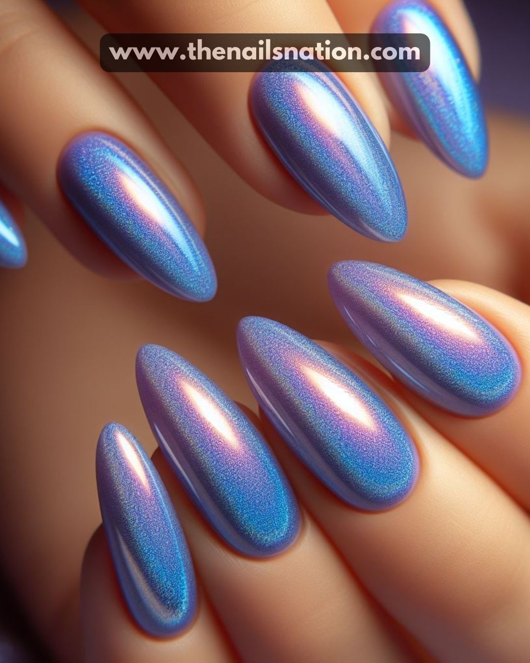 10 Periwinkle Nail Designs To Copy Right Now - The Nails Nation