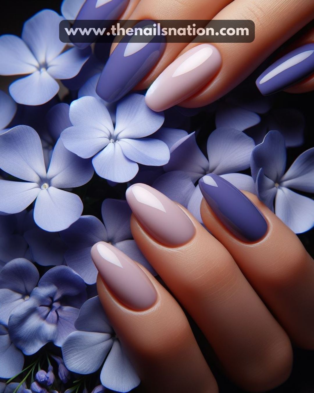 10 Periwinkle Nail Designs To Copy Right Now - The Nails Nation