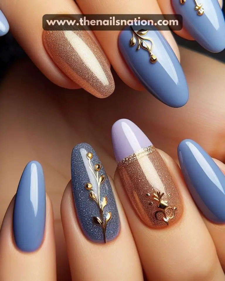 10 Periwinkle Nail Designs To Copy Right Now - The Nails Nation