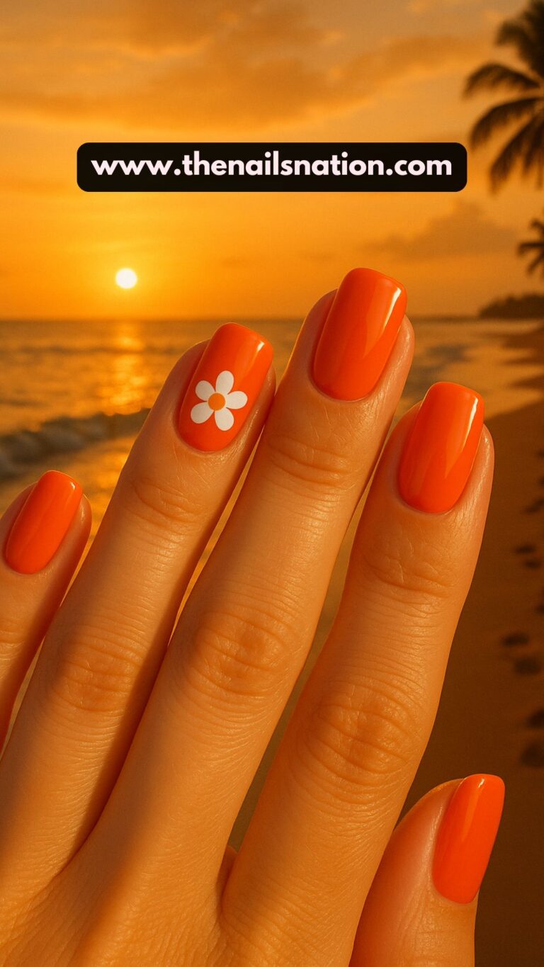 21 Tropical Nail Designs for Your Summer Vacation - The Nails Nation