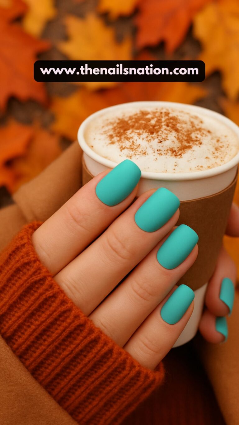 21 Tiffany Blue Nail Ideas for Chic Manicures - The Nails Nation